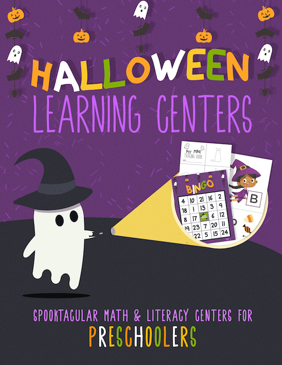 Preschool Halloween Centers: Math and Literacy — My Preschool Plan